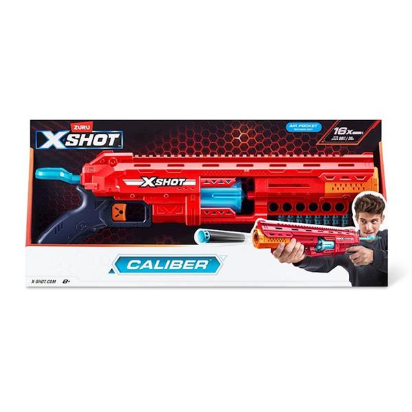 X-Shot Caliber: Pistola Nerf de Alta Potencia